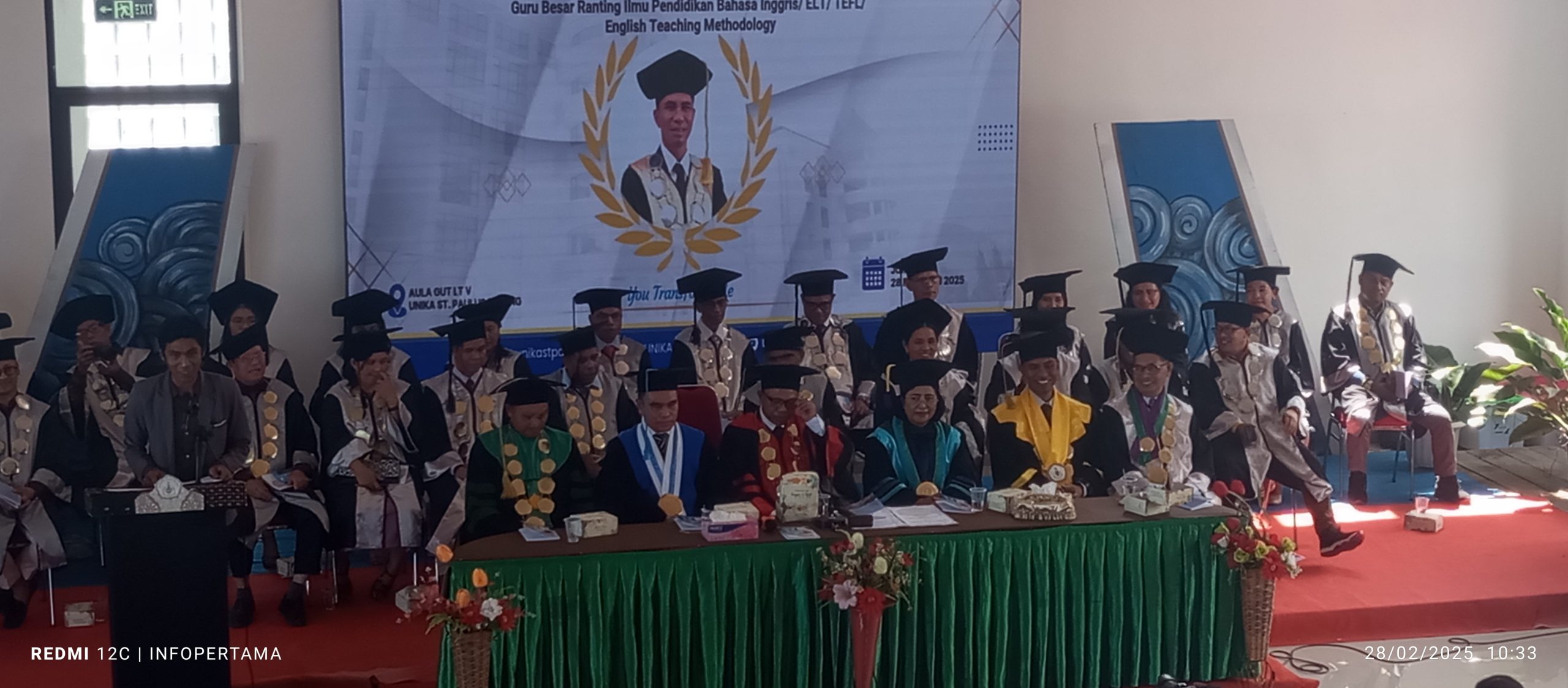 Prof. DR. Hieronimus Darong di Mata Mereka dan Papa Romanus